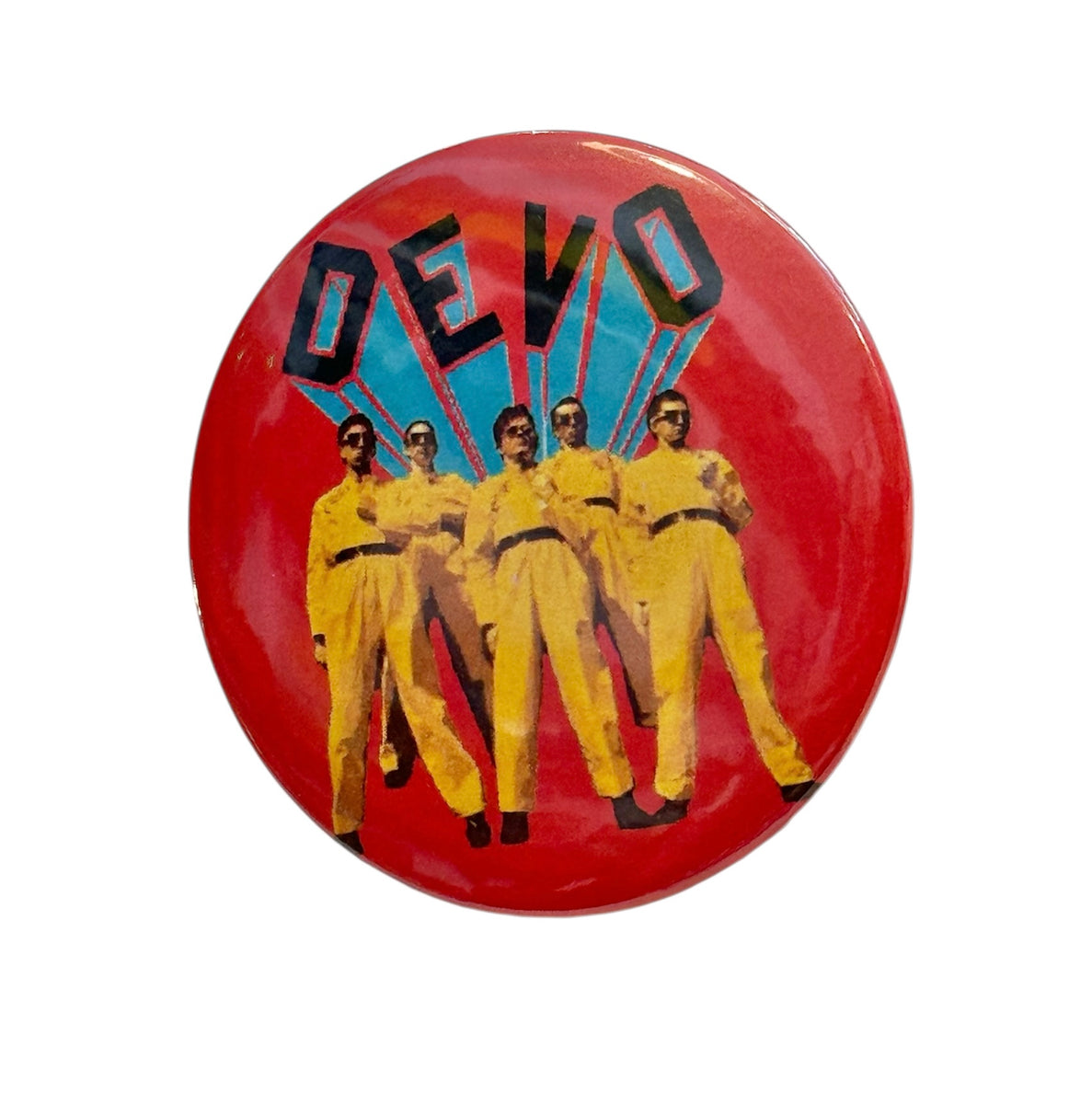DEVO - Large Badge - 6.5cm – Route 66 Sydney